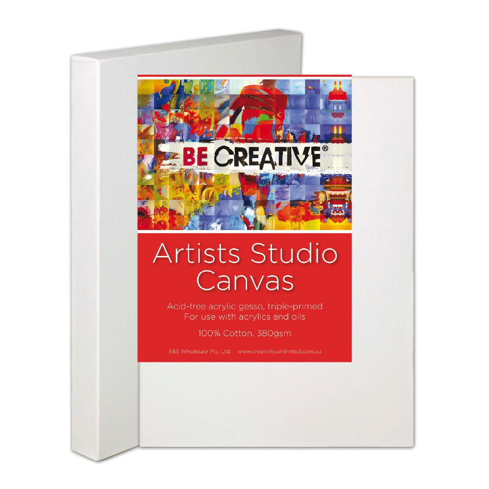 Be Creative Artists Studio Stretched Canvas | Gallery Style – Arthouse ...
