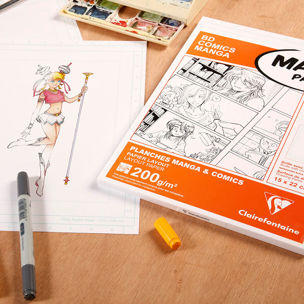 Clairefontaine Manga Paper | Pack of 40 – Arthouse Direct