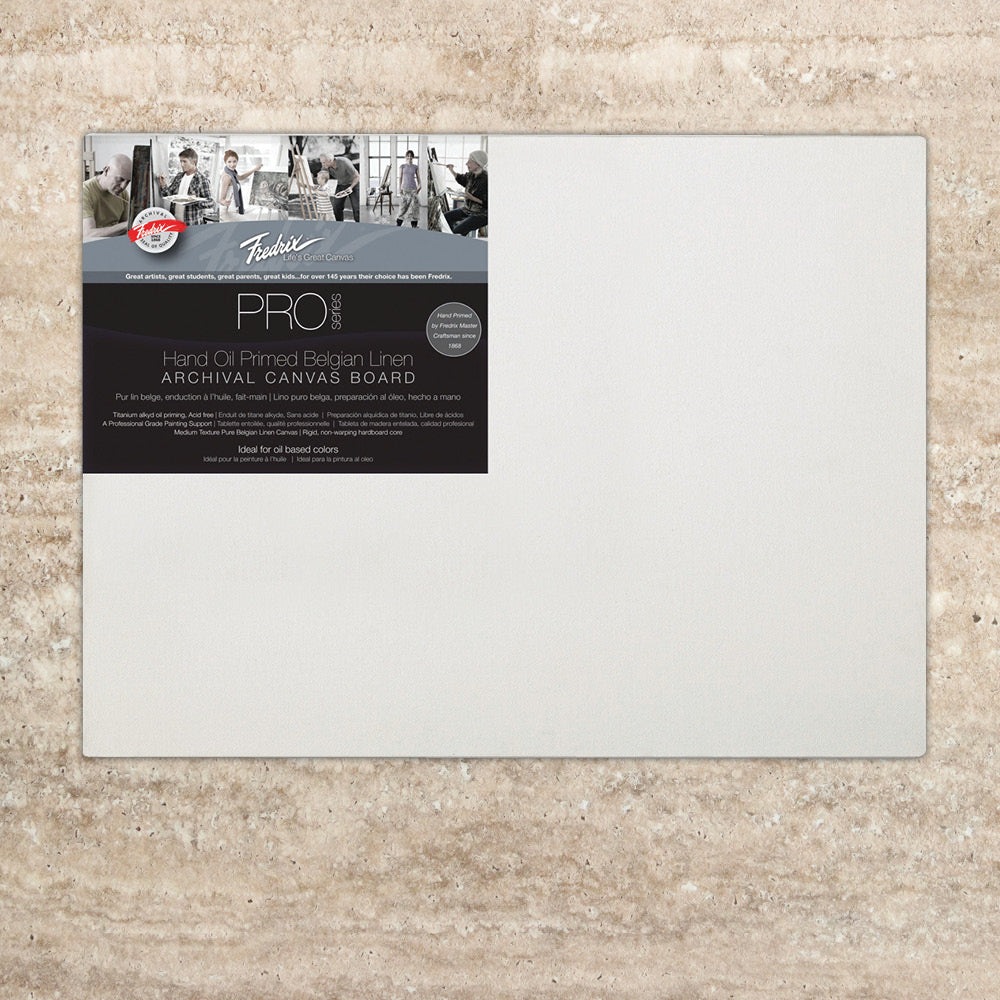 Fredrix Pro Series Archival Oil Primed Linen Boards – Arthouse Direct