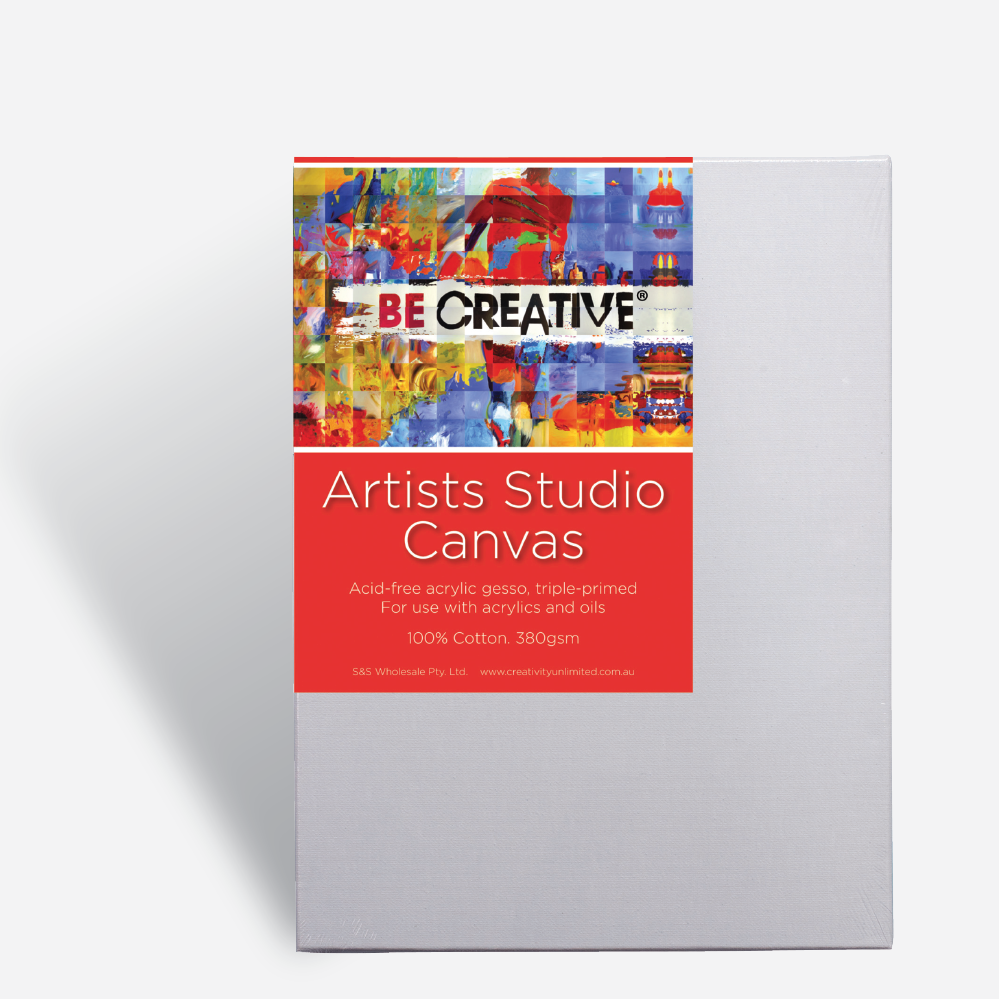 Be Creative Stretched Standard (Thin) Studio Canvas ?Ãƒâ€¡ÃƒÂ´ 380gsm ...