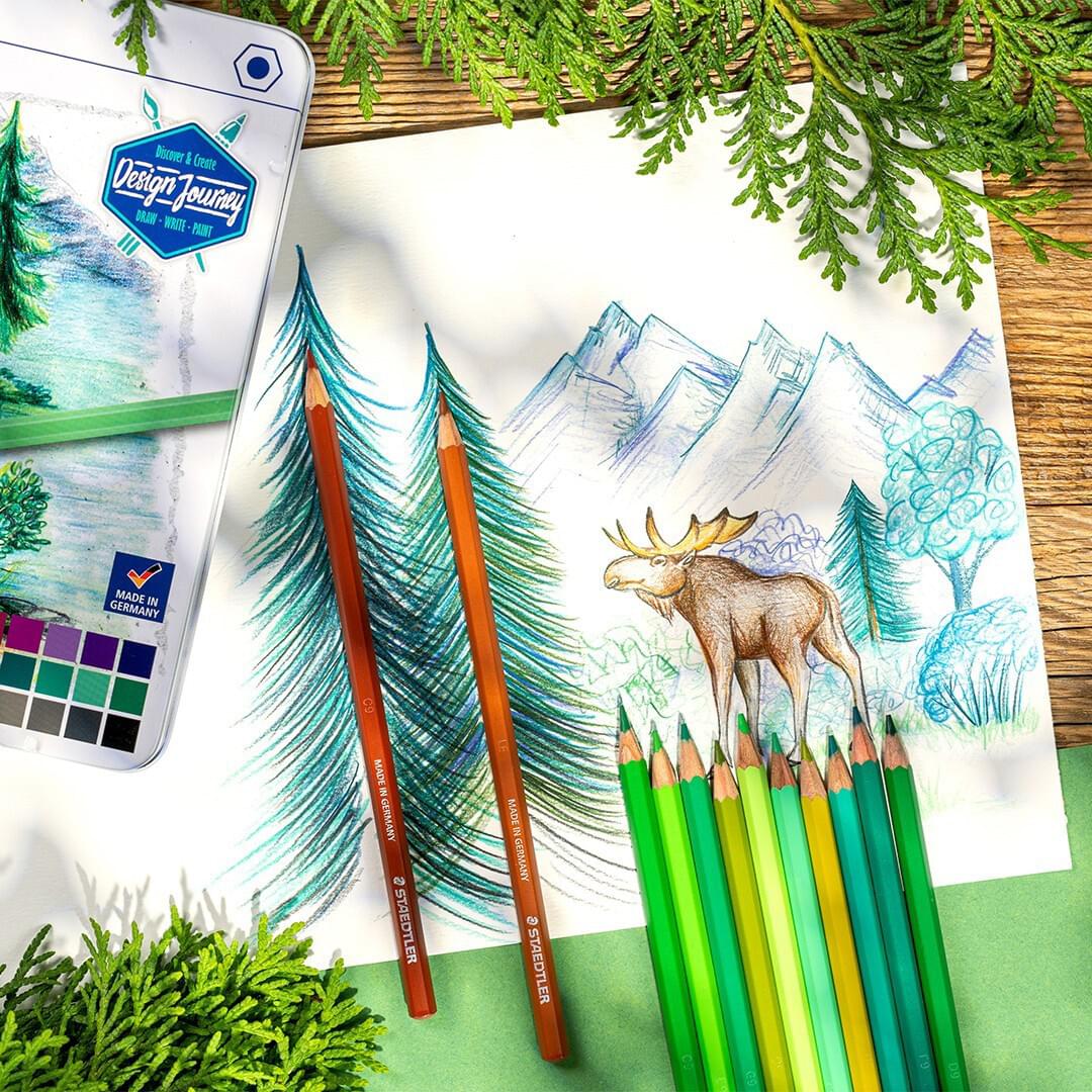 Staedtler Design Journey Coloured Pencils – Arthouse Direct